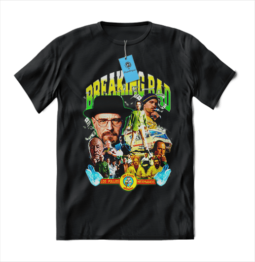 FRANELA VINTAGE BREAKING BAD - FranelasPlay